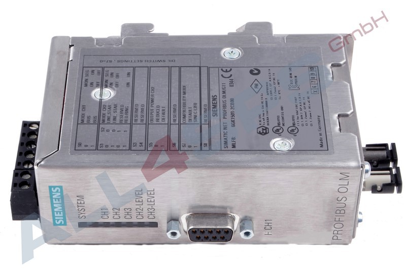 SIEMENS PB OLM/G11 V4.0 OPTICAL LINK MODULE, 6GK1503-2CB00, ALL4SPS ...