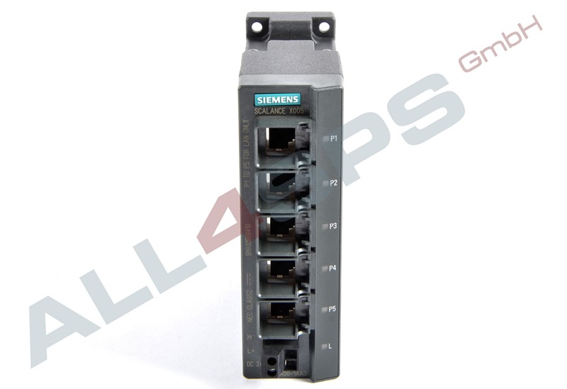 SCALANCE X005, IE ENTRY LEVEL SWITCH UNMANAGED 5 X 10/1