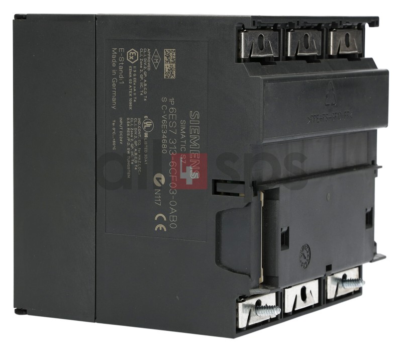 SIMATIC S7-300, CPU 313C-2DP COMPACT CPU, 6ES7313-6CF03-0AB0, ALL4SPS ...