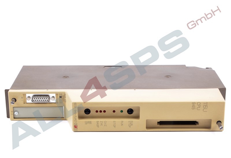 SIMATIC S5 CPU 945 FOR S5-115U, 384 KBYTE, 6ES5945-7UA21, ALL4SPS GmbH ...