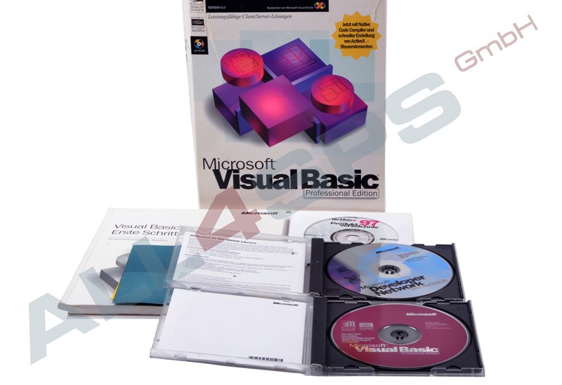 MICROSOFT VISUAL BASIC PROFESSIONAL 5.0 W32 DE CD, ALL4SPS GmbH, 138,35