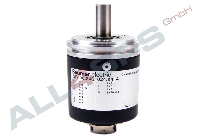 BAUMER INCREMENTAL ENCODER, BAV 0G.24G1024/K414, BAV0G24G1024K414 ...