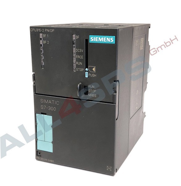 SIMATIC S7-300 CPU 315-2 PN/DP, ZENTRALBAUGRUPPE, 6ES7315-2EG10-0AB0 ...