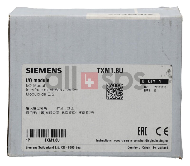 TXM1.8U | Siemens | Express Lieferung | schnell & zuver, 120,00